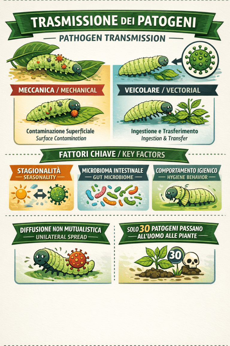 Trasmissione dei patogeni da larve di insetti vegetali / Pathogen ...