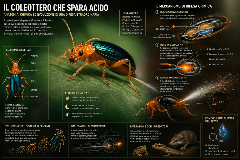 Il coleottero che spara acido: analisi scientifica completa – 458socom.org